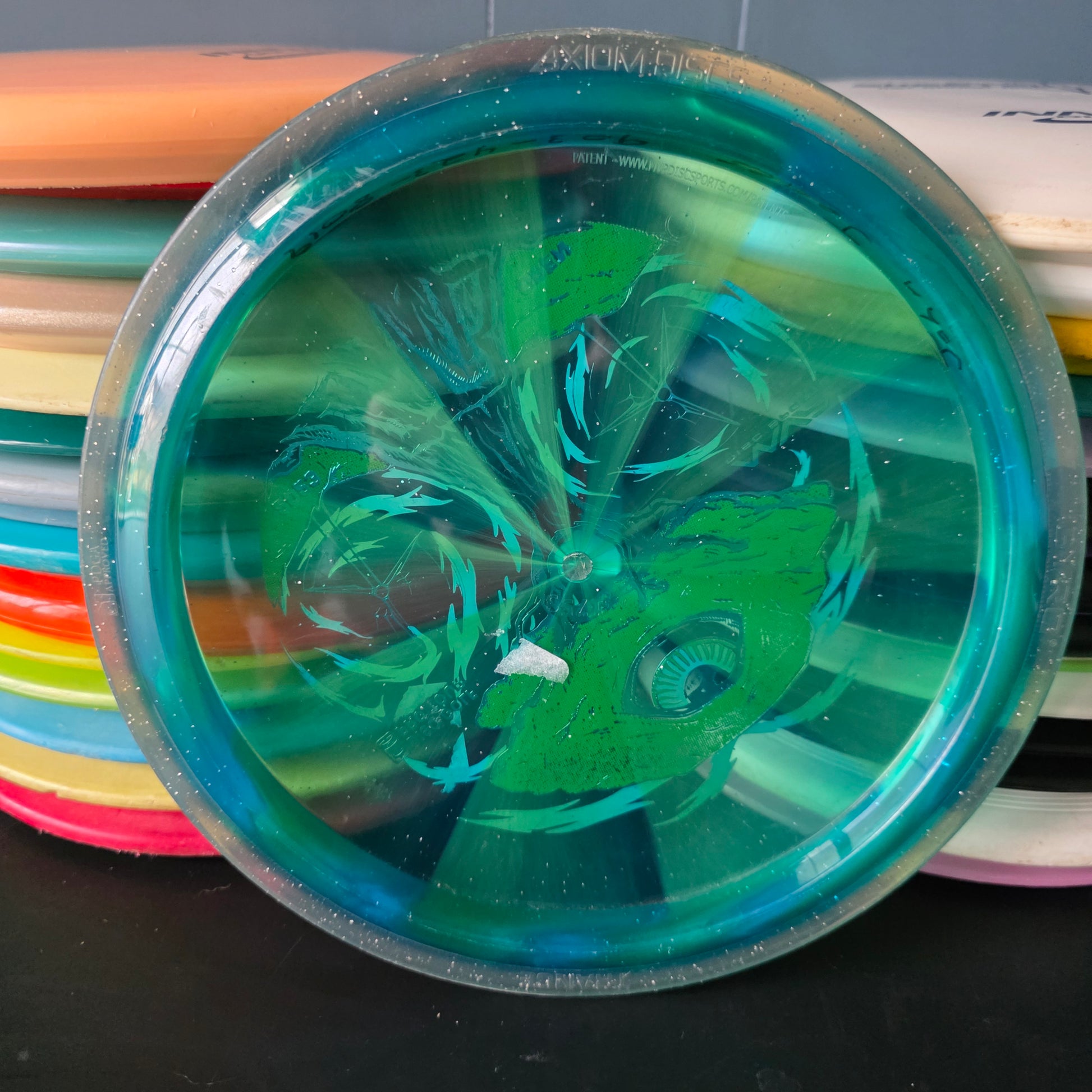 2023 mvp opem Axiom prism proton trance 175g rim ink, 8/10 – Cotton Candy Disc Golf